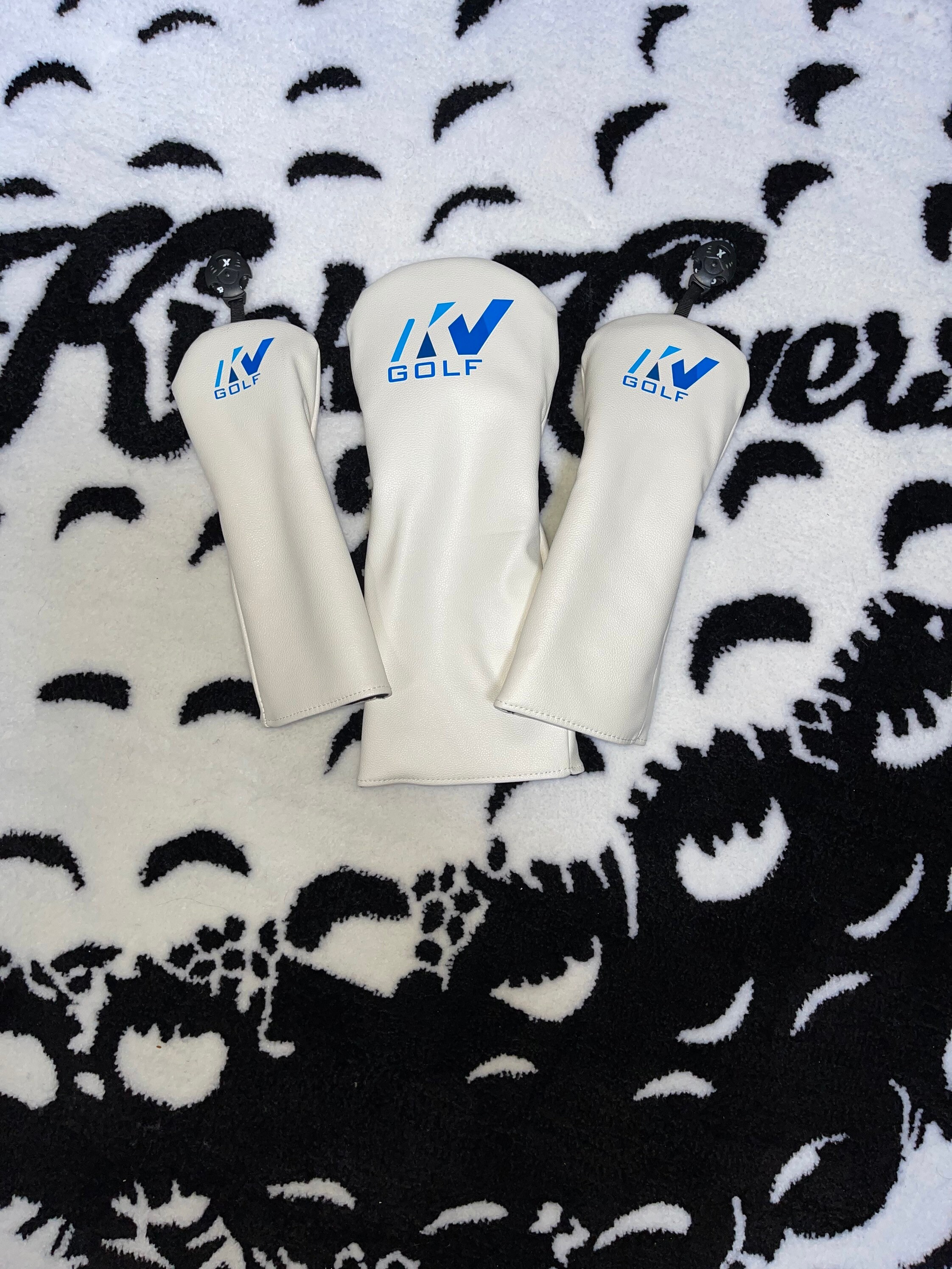 Custom Logo Golf Head Covers Driver Wood Hybrid Set Head - Etsy