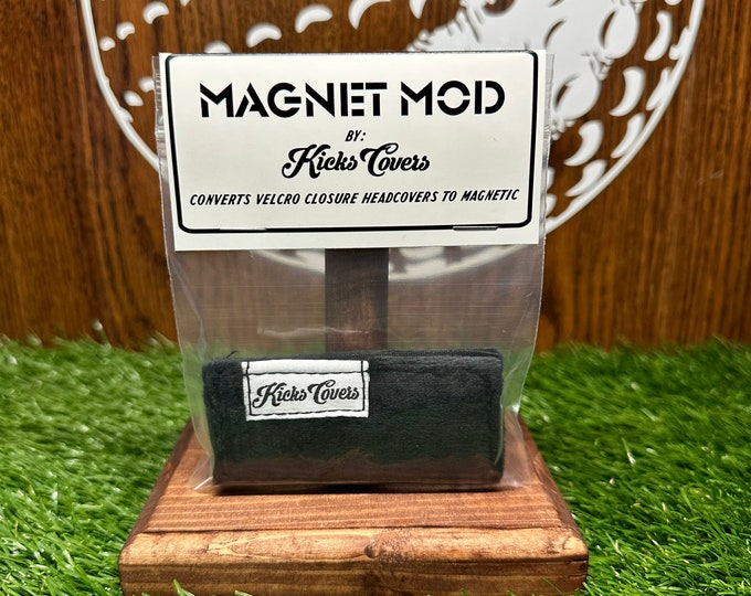 Magnet Mod by Kickscovers Converts Velcro Headcovers to Magnetic 100% ...