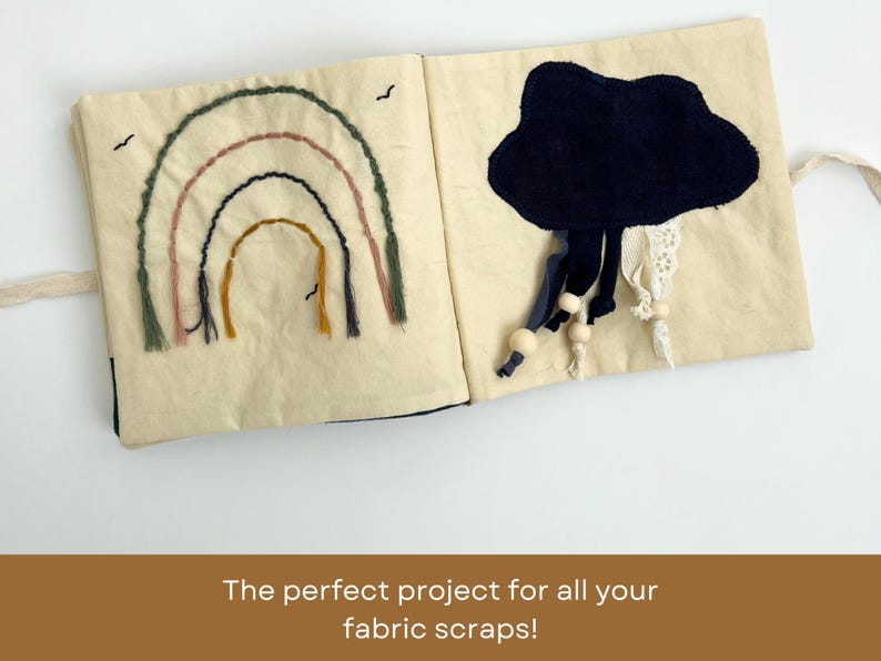 Quiet Book Sewing Pattern: Busy Book Sewing Pattern, Toddler Fabric ...