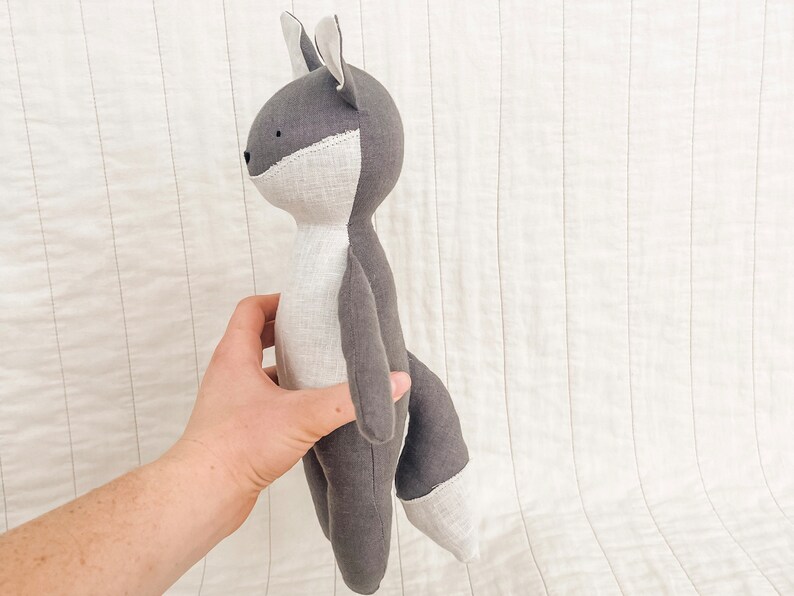 Wolf PDF Sewing Pattern Animal Doll Pattern Beginner Plush - Etsy