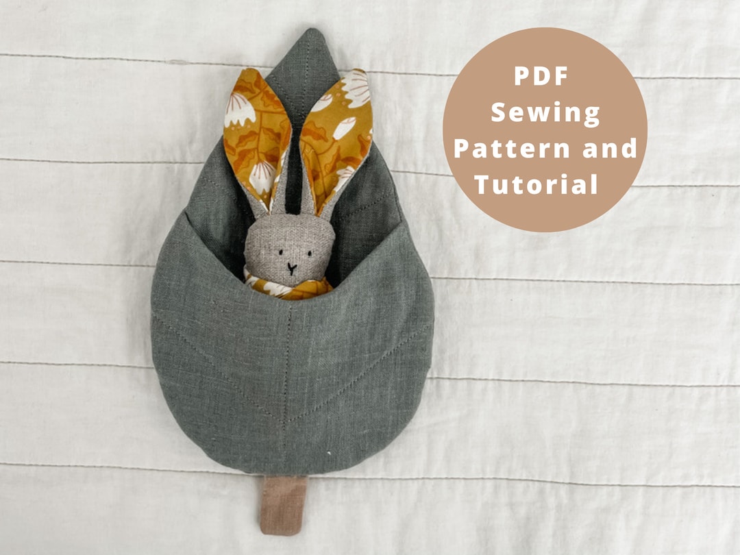 Soft Toy Pattern - Toy Sewing Pattern - Quiet Toy Pattern - Montessori ...