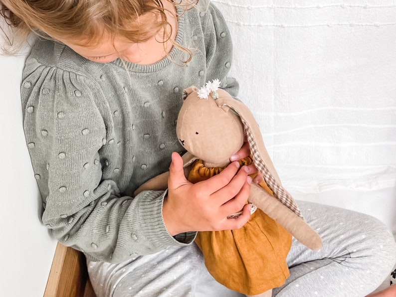 Basic Bunny Sewing Pattern Rabbit With Clothing Instant - Etsy