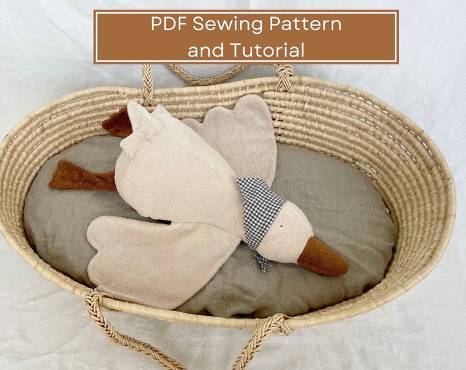 Cuddly Animals Goose Large White, Canada Goose Soft Toy, Duck Plush ...