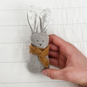 Rabbit Plush Pattern - Cloth Doll Pattern - Bunny Sewing Pattern ...