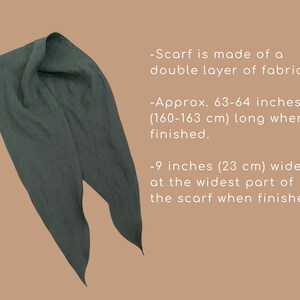 Scarf Sewing Pattern - Neck Warmer Sewing Pattern - Reversible Fabric ...