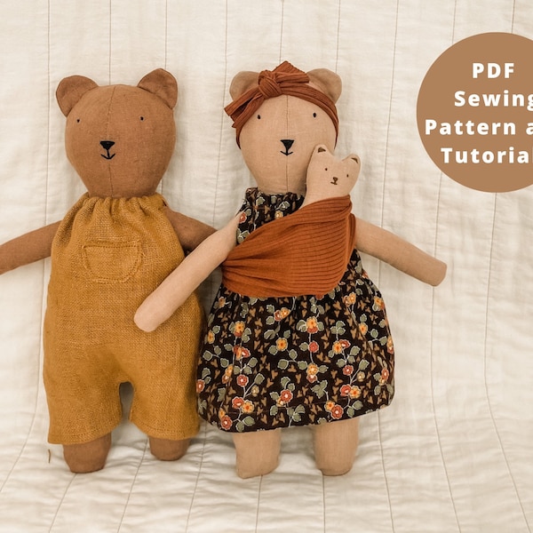 Rag Doll Pattern - Etsy