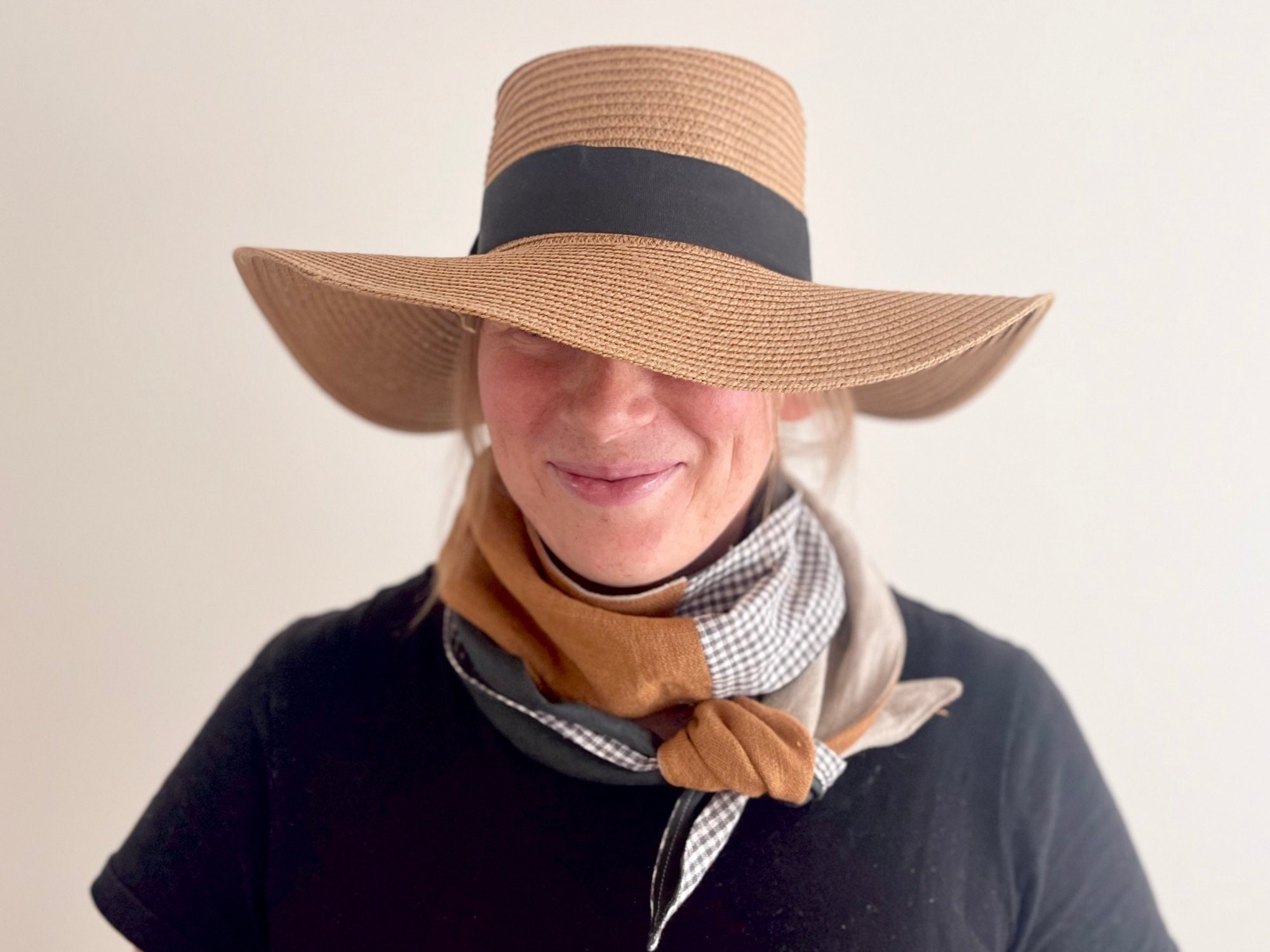 Scarf Sewing Pattern - Neck Warmer Sewing Pattern - Reversible Fabric ...