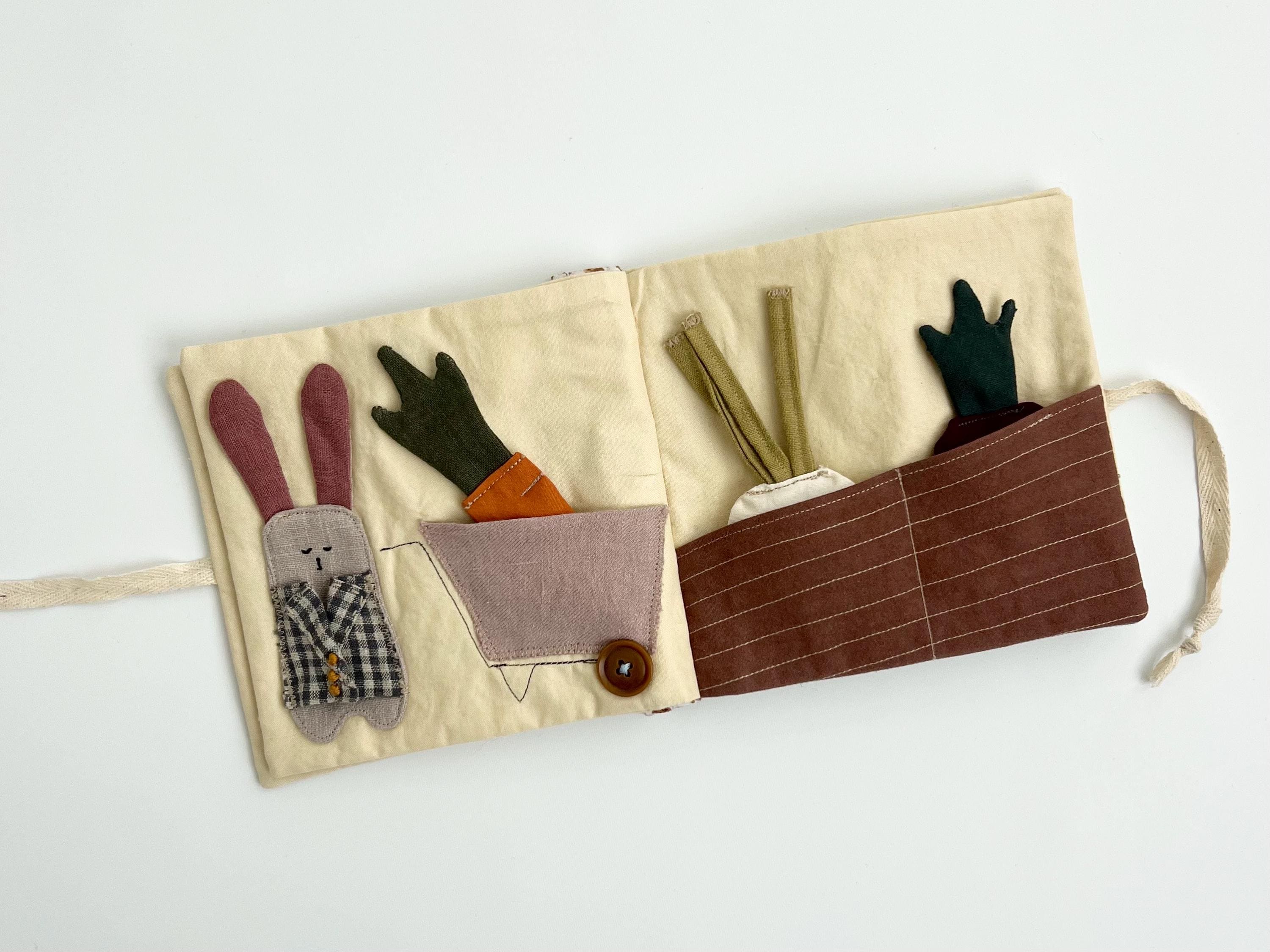 Quiet Book Sewing Pattern: Busy Book Sewing Pattern, Toddler Fabric ...