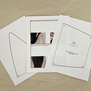 Scarf Sewing Pattern - Neck Warmer Sewing Pattern - Reversible Fabric ...