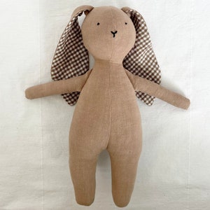 Bunny Doll PDF | Basic Rabbit Sewing Pattern | Basic Bunny Pattern ...