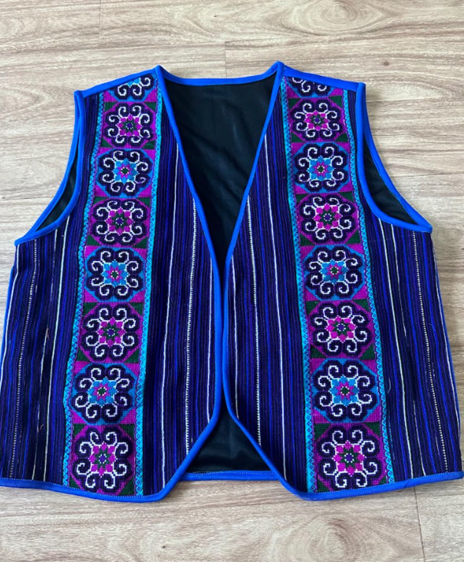 Blue Hmong Outfits, Viet Hmong Women Outfit, Ethnic Couples Set - Etsy