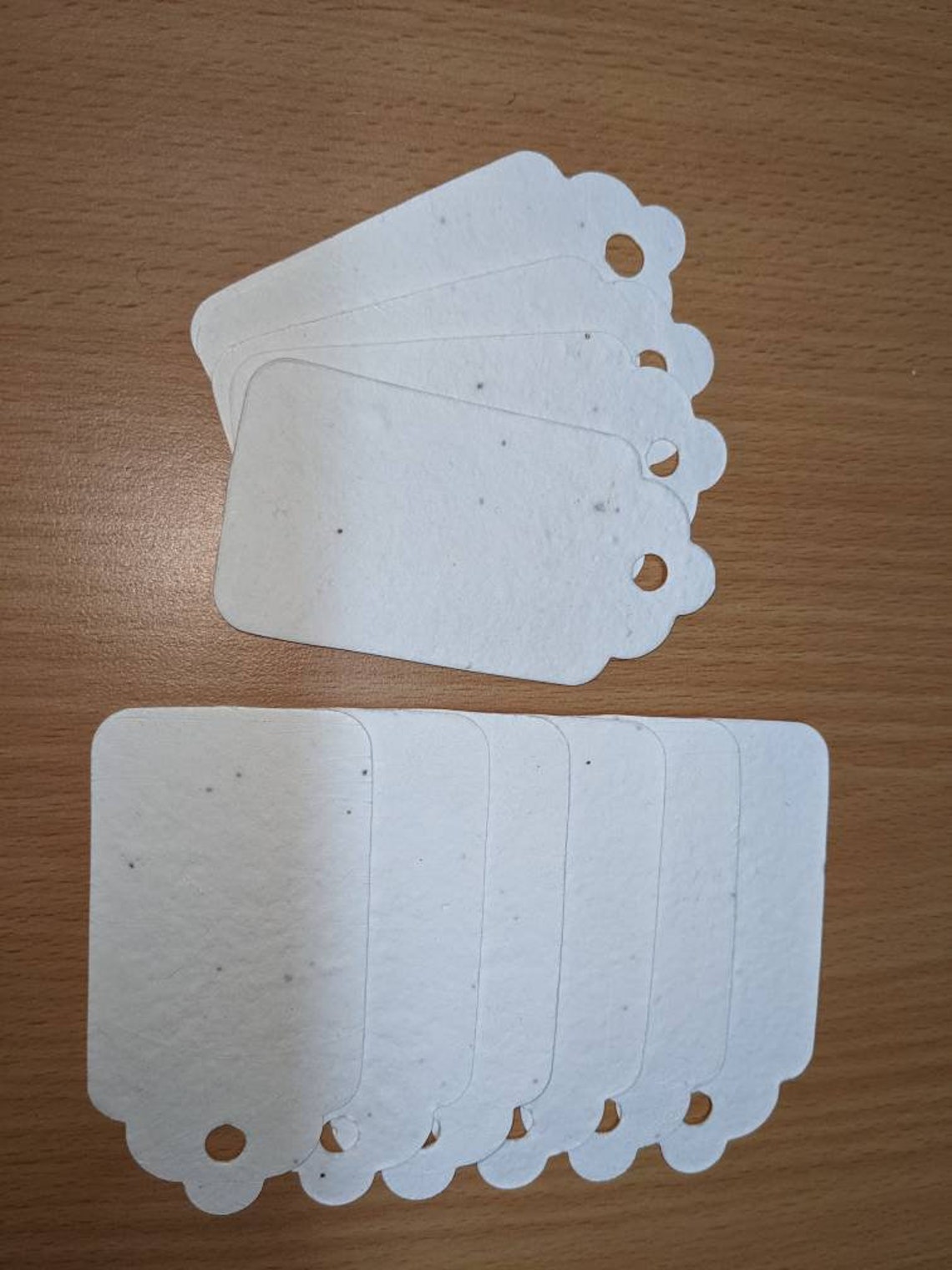 Eco Friendly Plantable Gift Tags 10 Pack Biodegradable - Etsy UK