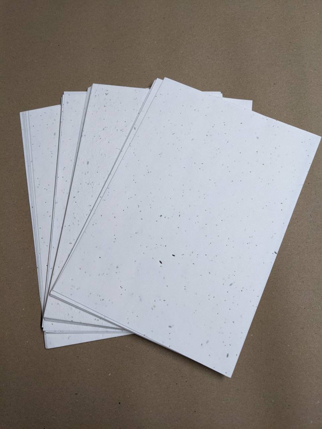 Blank A4 Seeded Paper, Print at Home Order of Service, Memorial ...