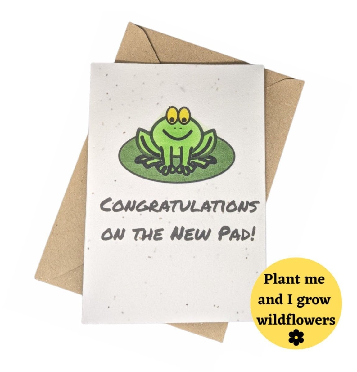 Plantable Congratulations on the New Pad Card Plantable Card | Etsy UK