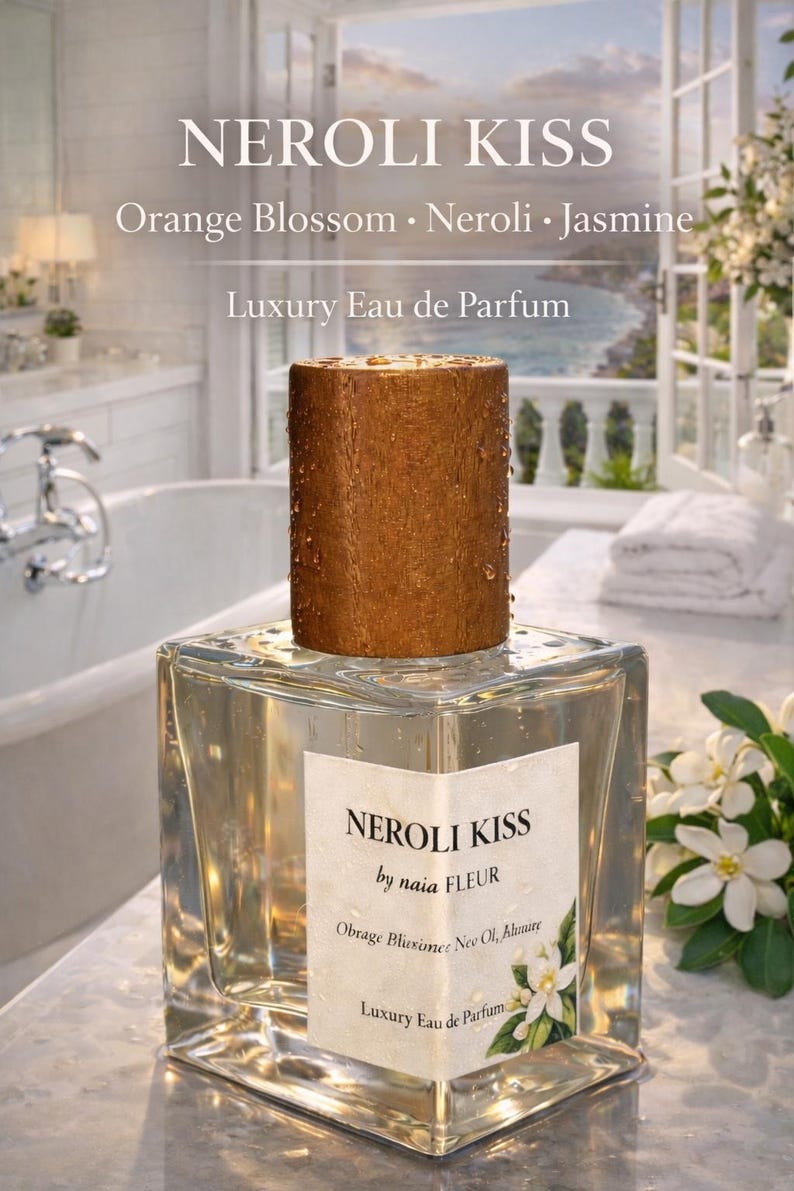NEROLI KISS Perfume Citrus Neroli Jasmine Skin Scent Eau De Parfum by ...
