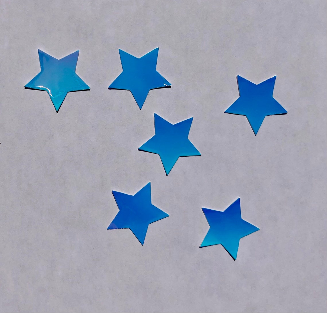 20 Opal Holographic Star Stickers - Etsy