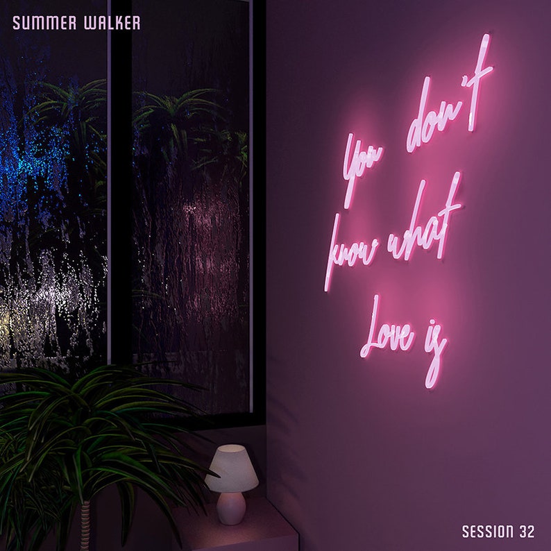 Summer Walker Session 32 Music Cover Album Canvas | Etsy