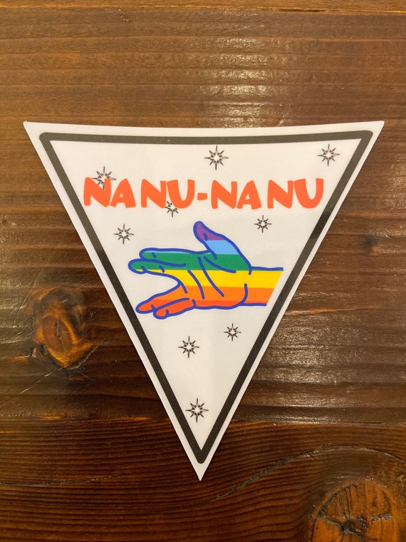 Nanu-nanu/mork From Ork Waterproof Die-cut Sticker | Etsy