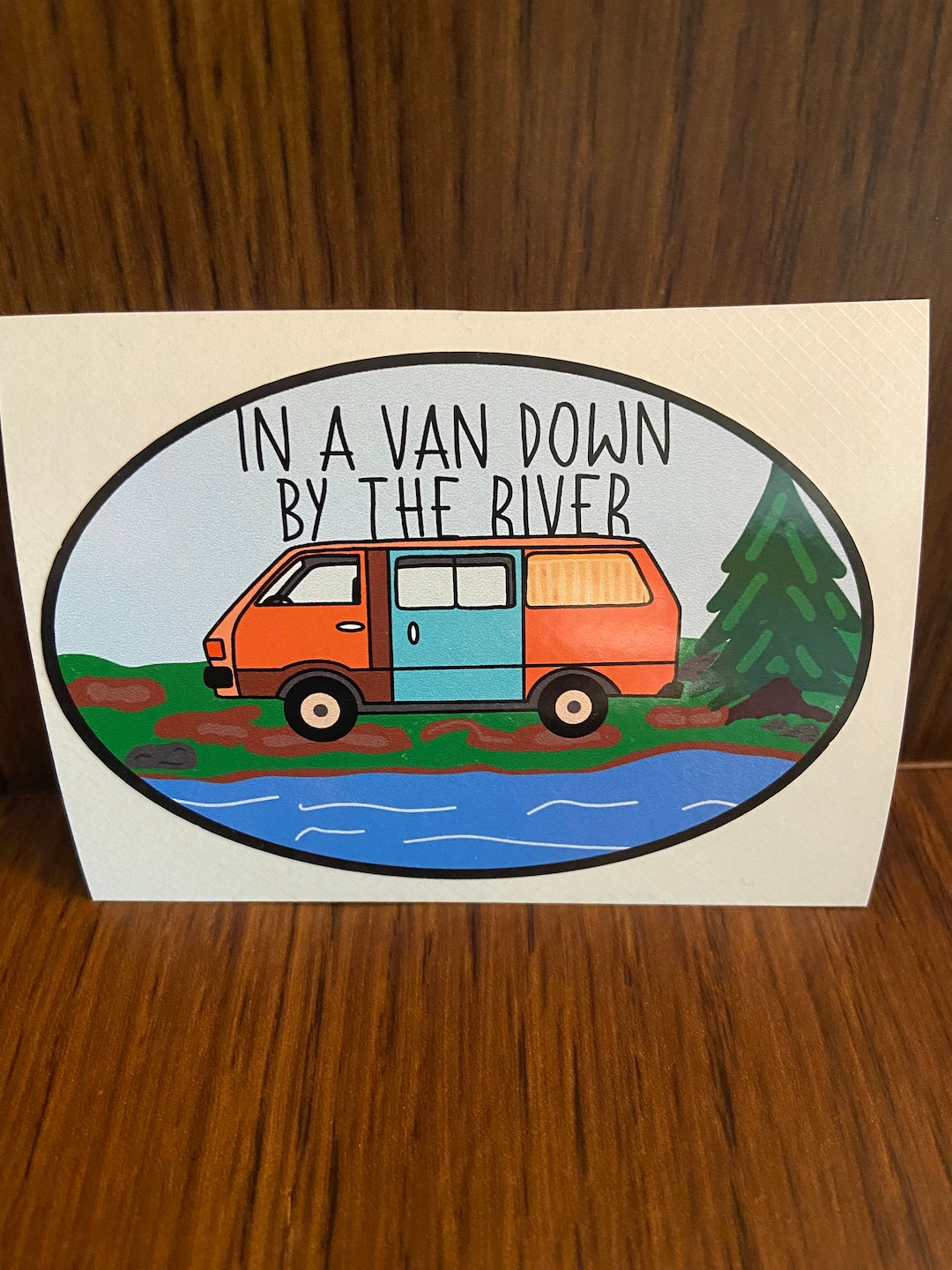 In A Van Down by the River *inspired* Vinyl Sticker/waterproof - Etsy