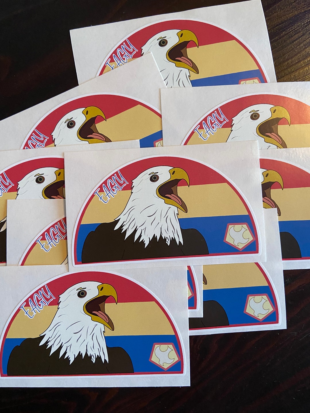 Eagly-peacemaker-inspired Vinyl, Water-resistant Sticker - Etsy