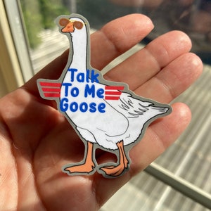 Stachin' Rooster/top Gun Maverick/die-cut Waterproof Sticker - Etsy