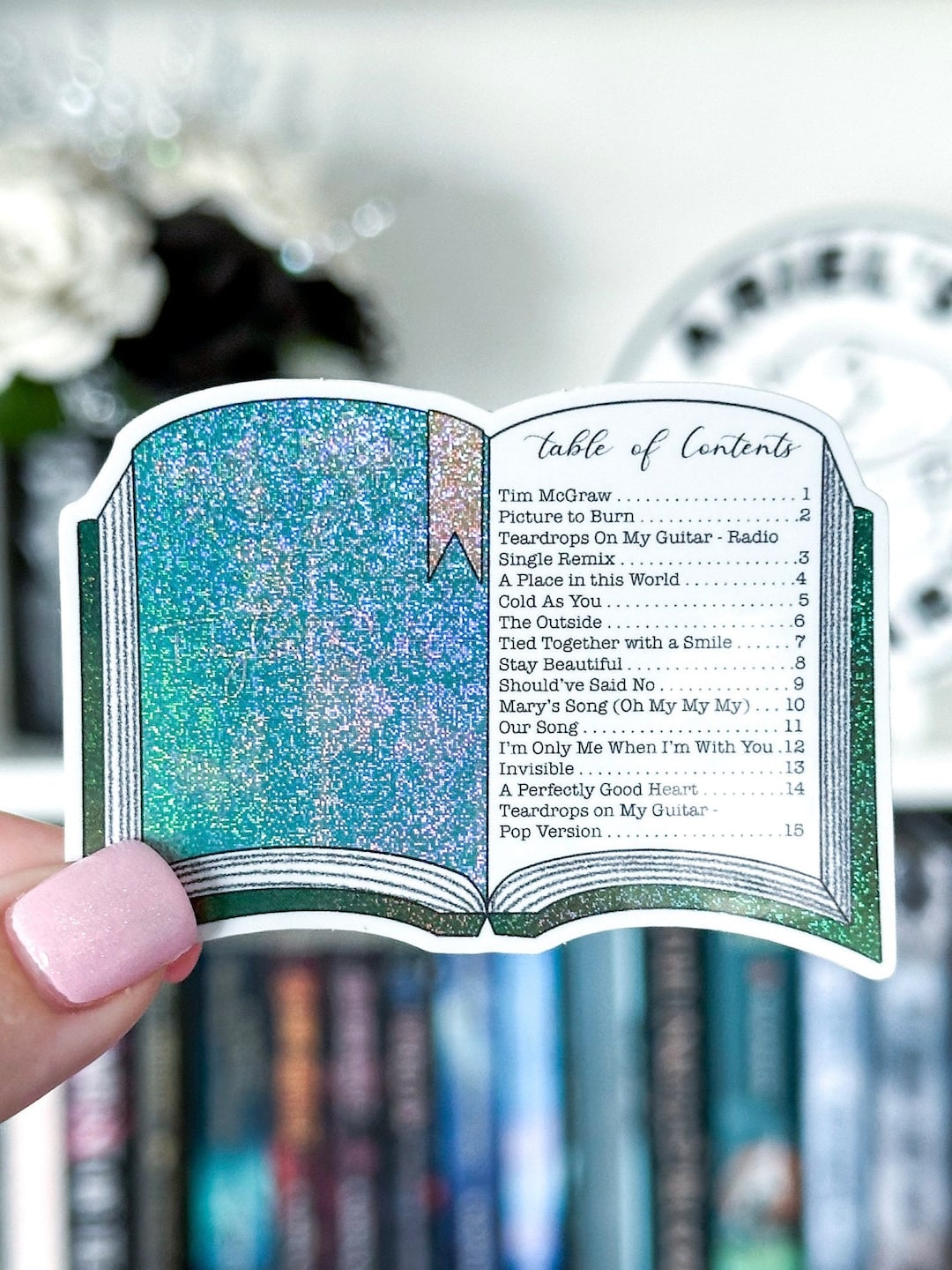 Debut Album Sticker, Sticker, Debut Book Sticker, Swiftie Book Lover ...