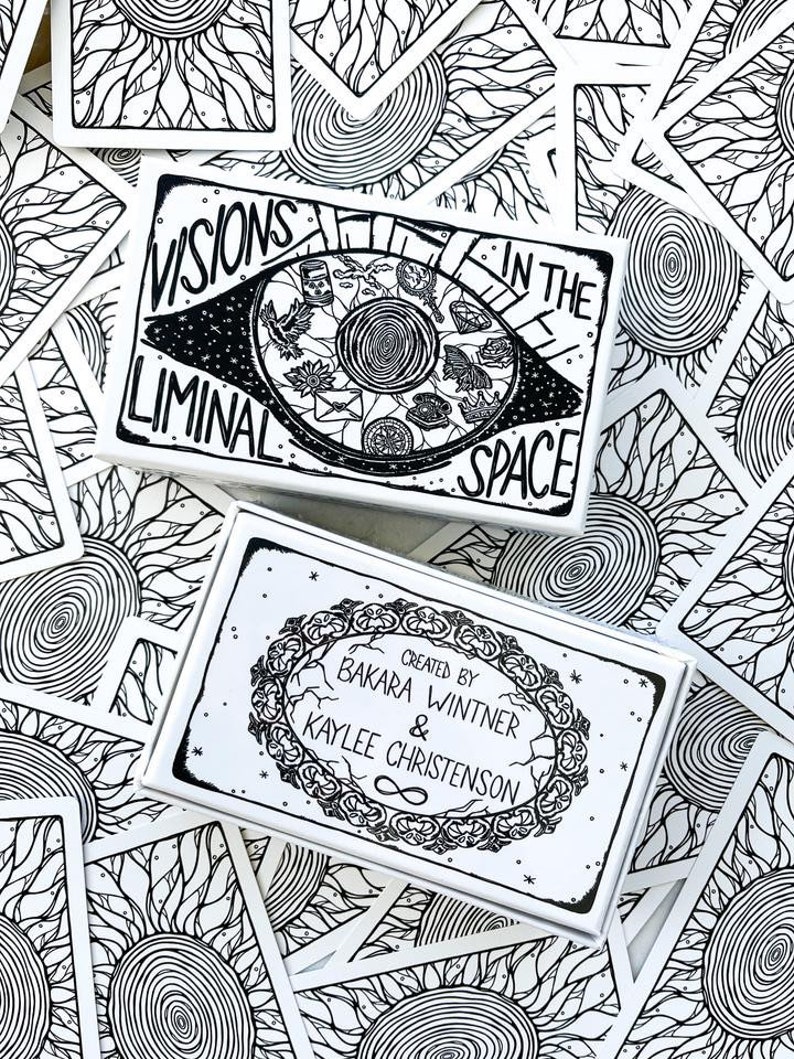 Visions in the Liminal Space Oracle Deck Bakara Wintner - Etsy
