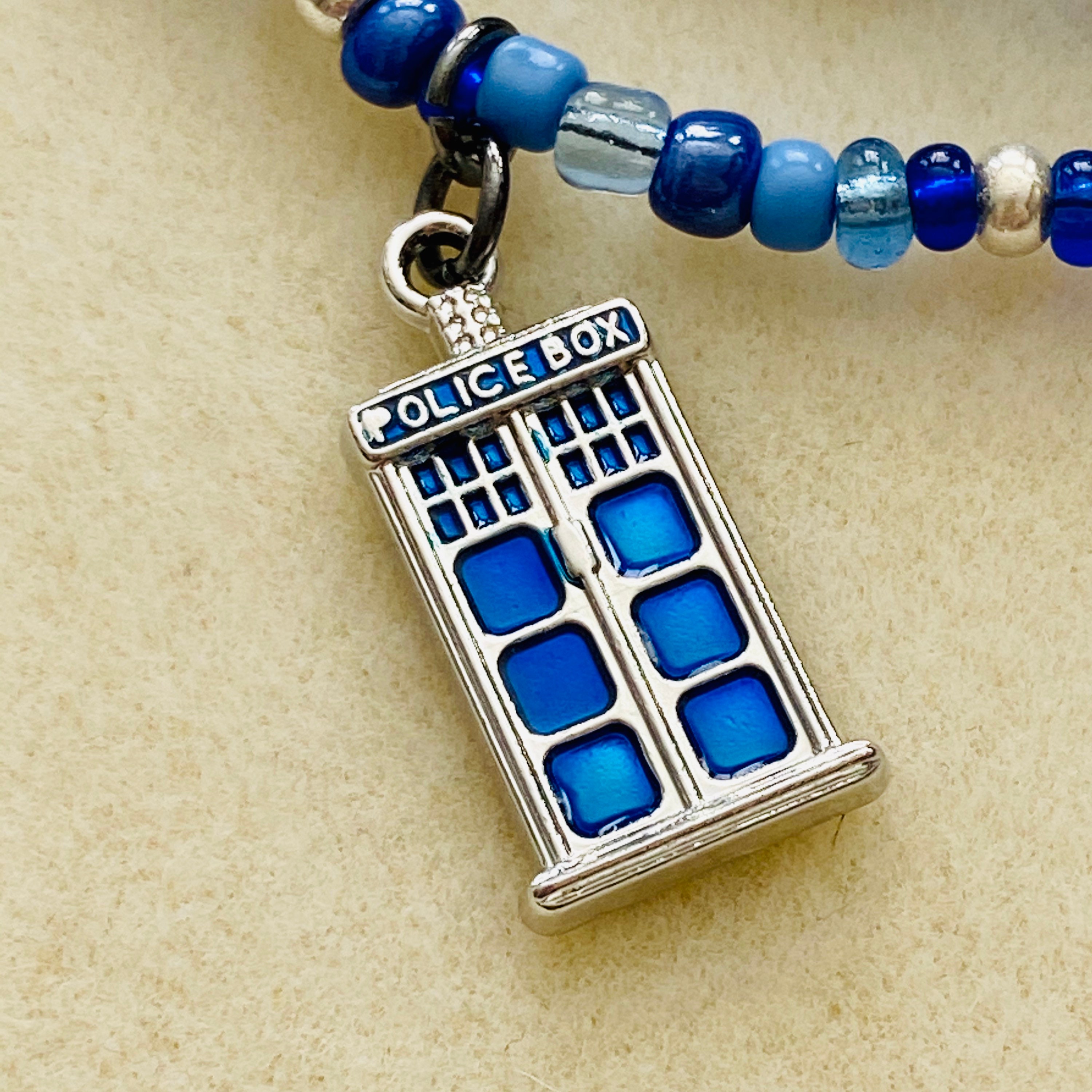 Doctor Who TARDIS Dalek Beaded Lanyard Mask Chain 24 | Etsy