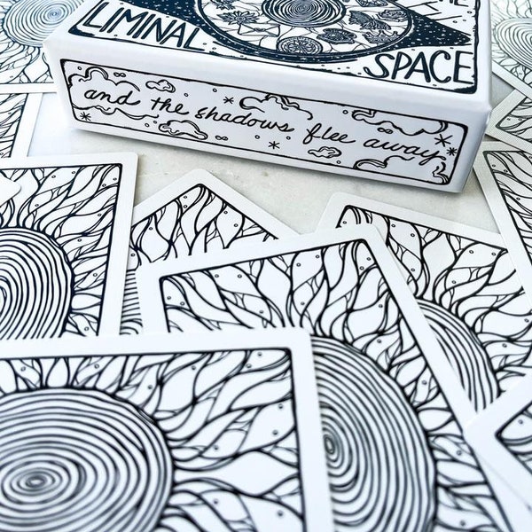 Liminal Space Oracle Cards - Etsy