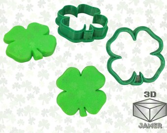 Cubby Shamrock Cookie Cutter - Etsy