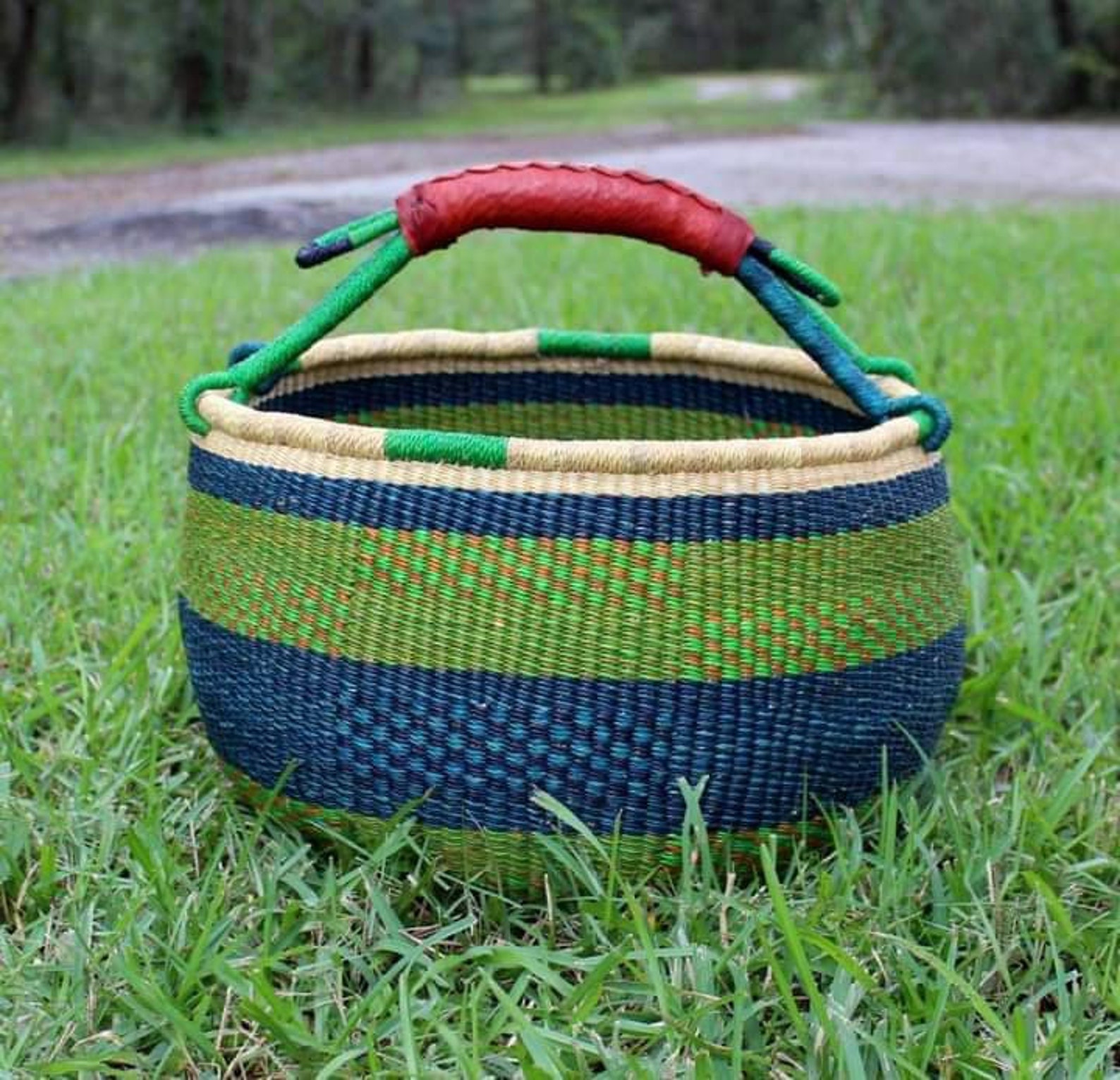 Bolga basketLarge basket African Market basket Bolgatanga | Etsy