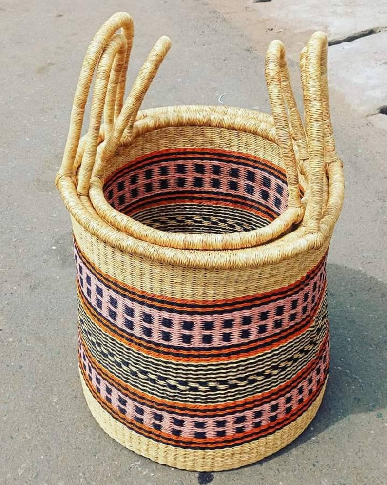 Select One1bolga Basketlarge Basket African Market Basket - Etsy