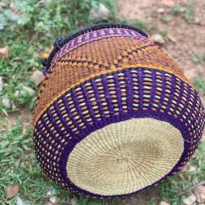 Bolga Basket,large Basket African Market Basket, Bolgatanga Baskets ...