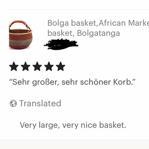 Bolga Basket,african Market Basket, Bolgatanga Baskets,storage Basket ...