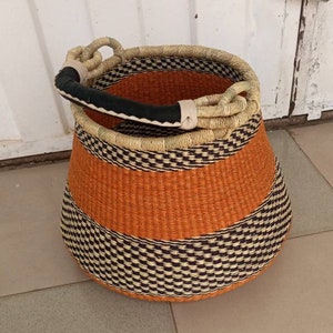 Bolga Basket,large Basket African Market Basket, Bolgatanga Baskets ...