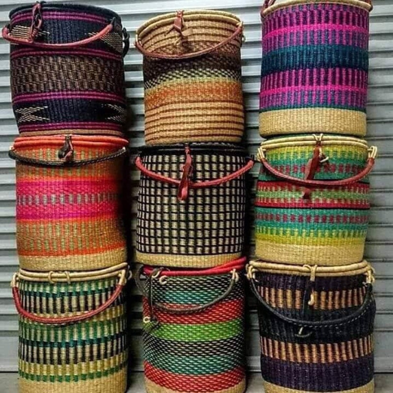 Large African Baskets - Etsy
