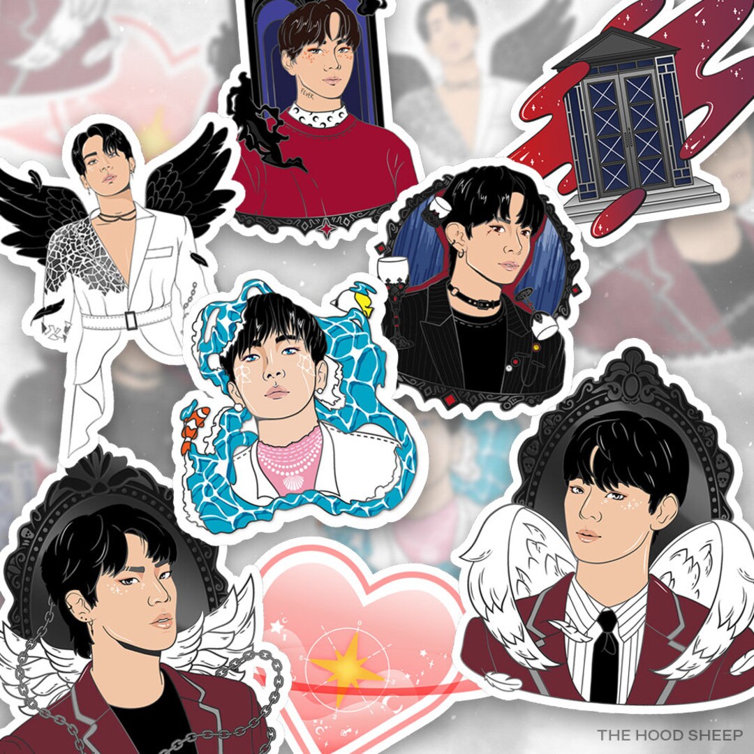 KPOP Stickers Enha Stickers Stray Kids Stickers Shinee Key - Etsy