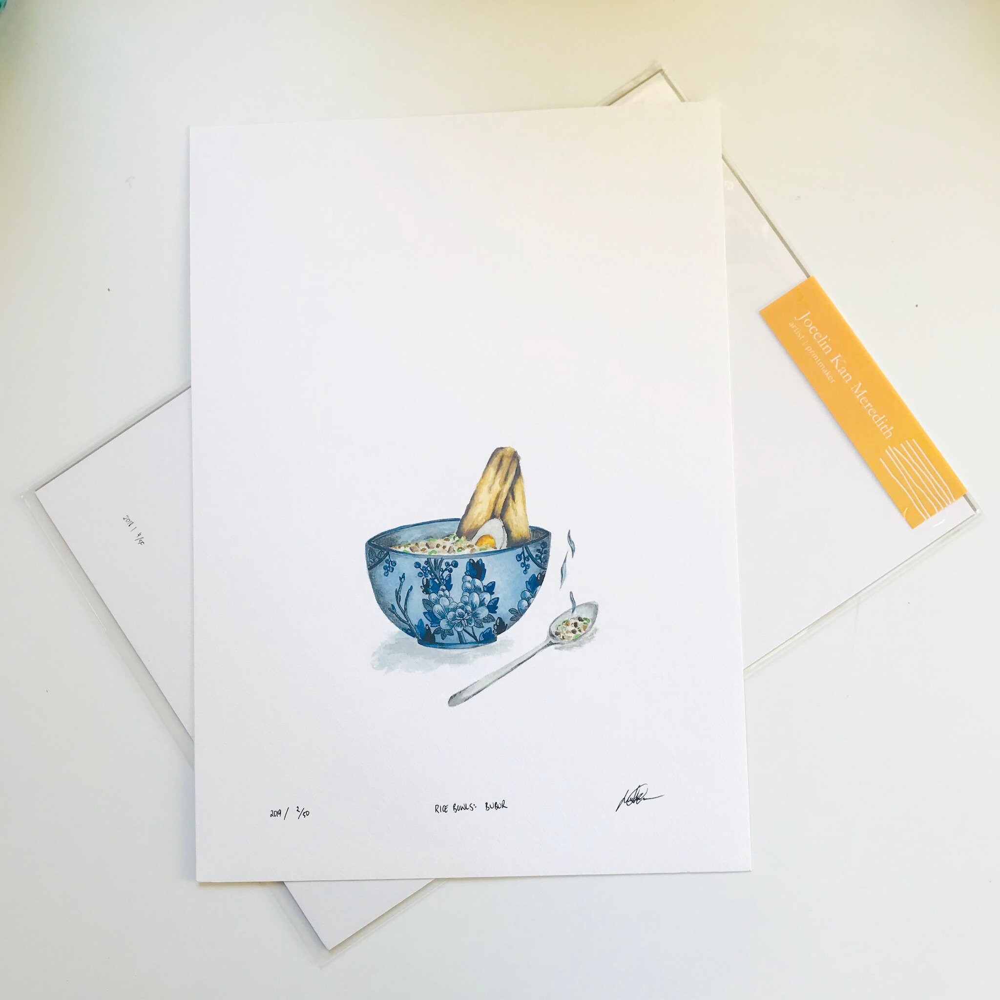 Burbur Artwork - Rice Bowls | Indonesian | Food | Congee | Childhood ...