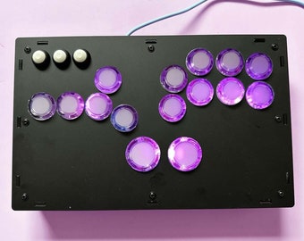 Trailmix by Granola Arcade Leverless Fightstick Game Controller for PC, Steam Deck, PS3/4 ...