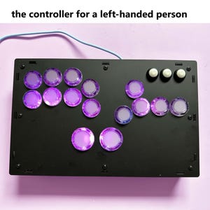 Shine Through Hitbox, Leverless Controller, Cute Fighting Keyboard for ...