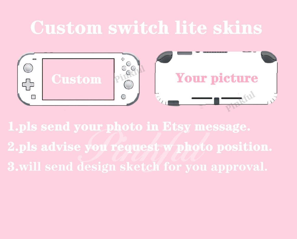 Paw Switch Lite Carrying Case Cute Pink Nintendo Switch - Etsy