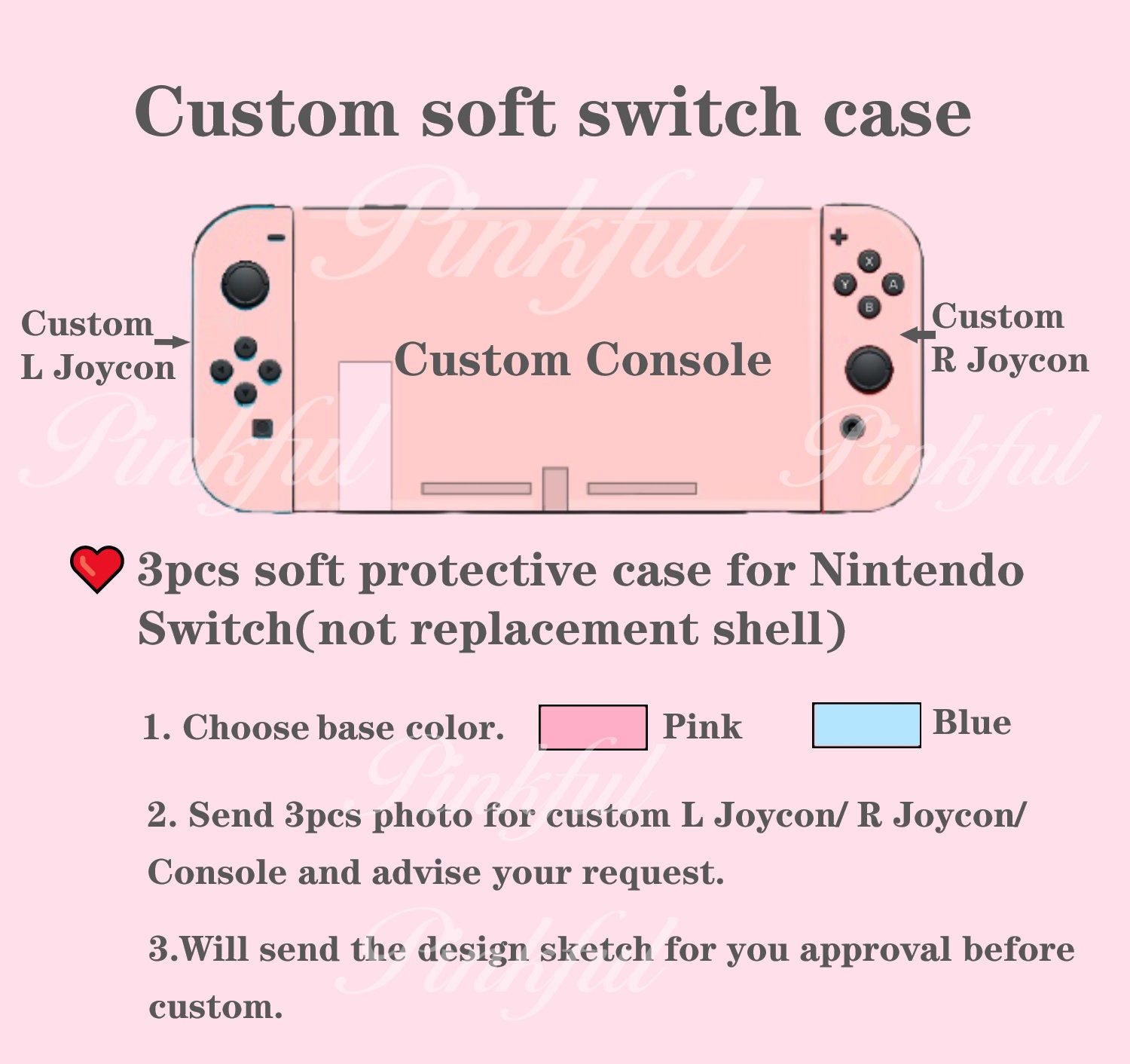 Nintendo Switch Carrying Case, Cute Kawaii Nintendo Oled Switch Case ...