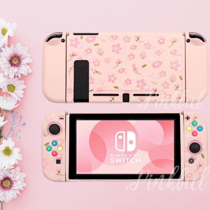 Nintendo Switch Shell Flower - Etsy