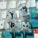 Cute Penguin Keycap,anime Keycaps,custom Keycap,resin Keycaps,artisan ...