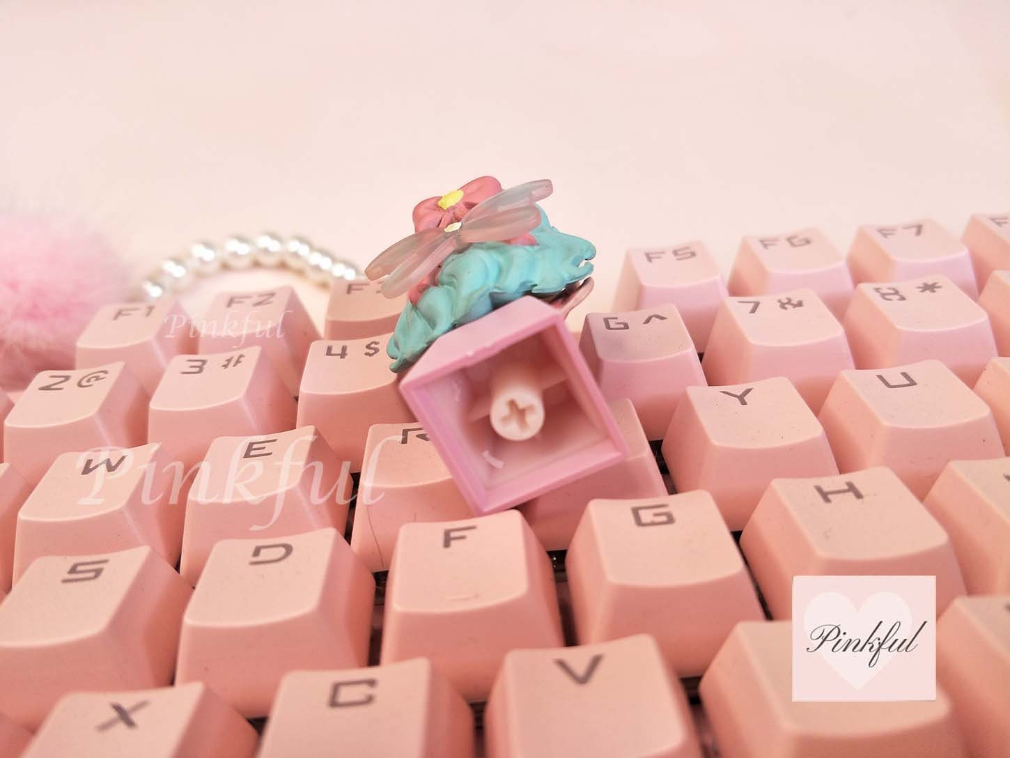 Anime Keycapscute Keycapscustom Keycapkawaii Keycapsfor | Etsy