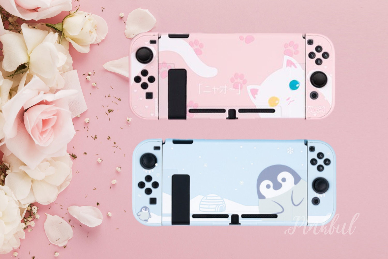 Seals Penguins Nintendo Switch CaseDockable Hard Protective | Etsy