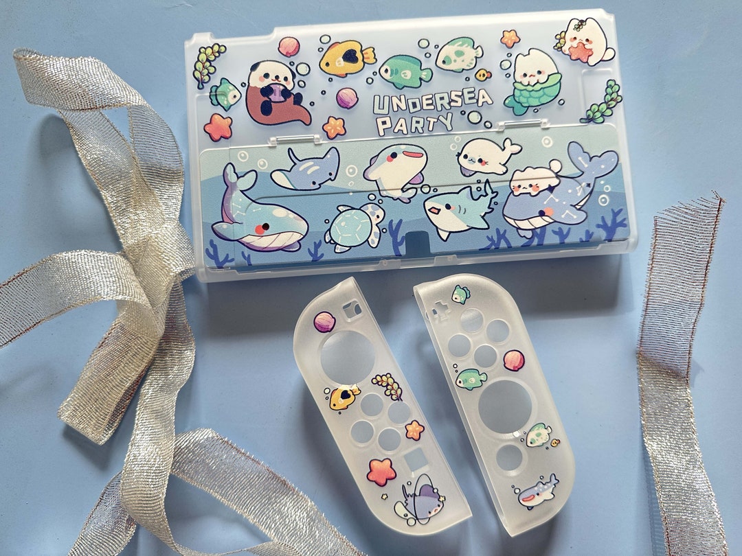 Cute Whale Dolphin Nintendo Switch Oled Case,nintendo Switch 2 Case ...