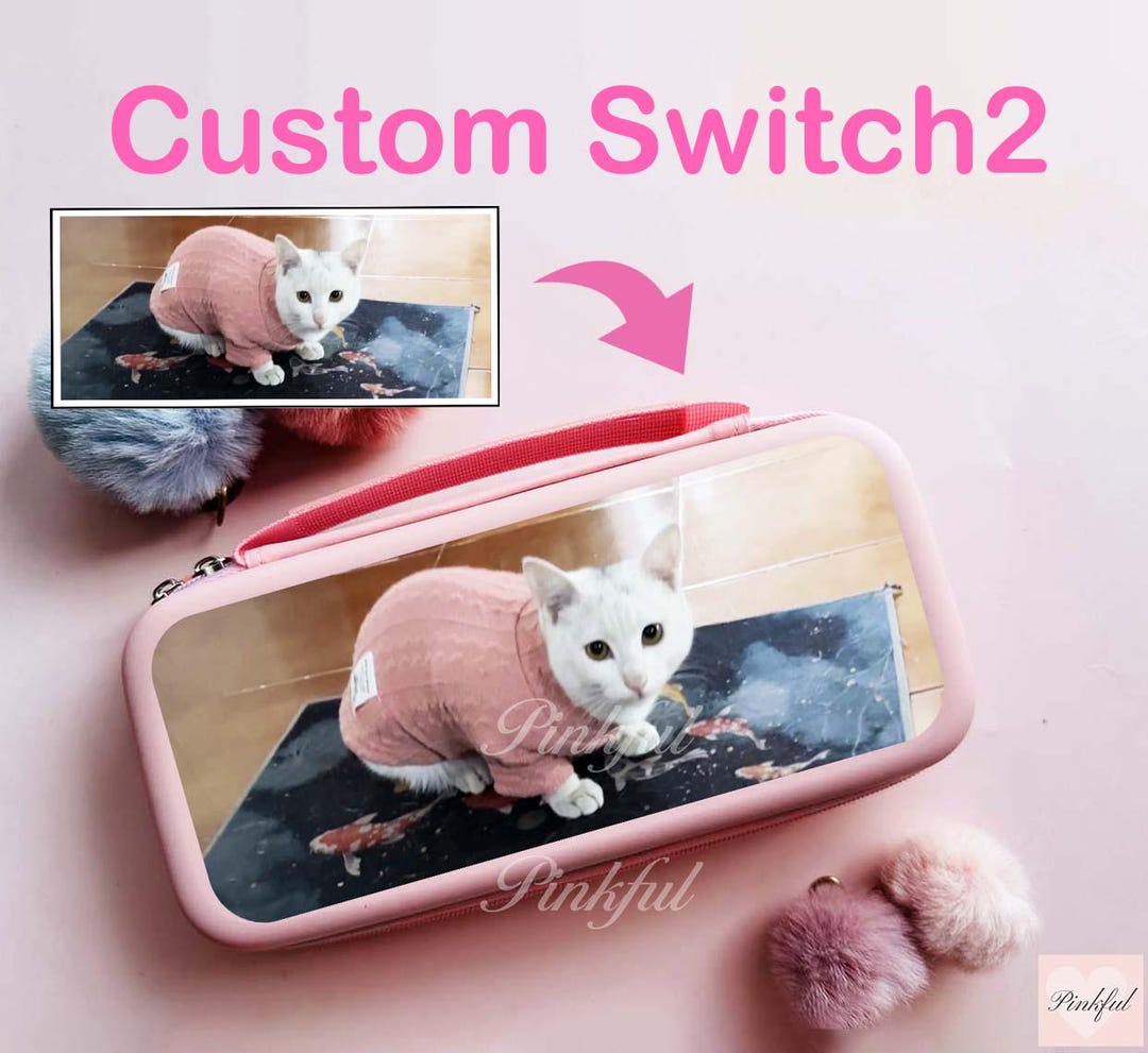 Custom Nintendo Switch 2 Carrying Case, Cute Nintendo Switch 2 Case ...