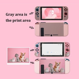 Custom Switch Oled Case Cover,personalized Dockable Nintendo Switch ...