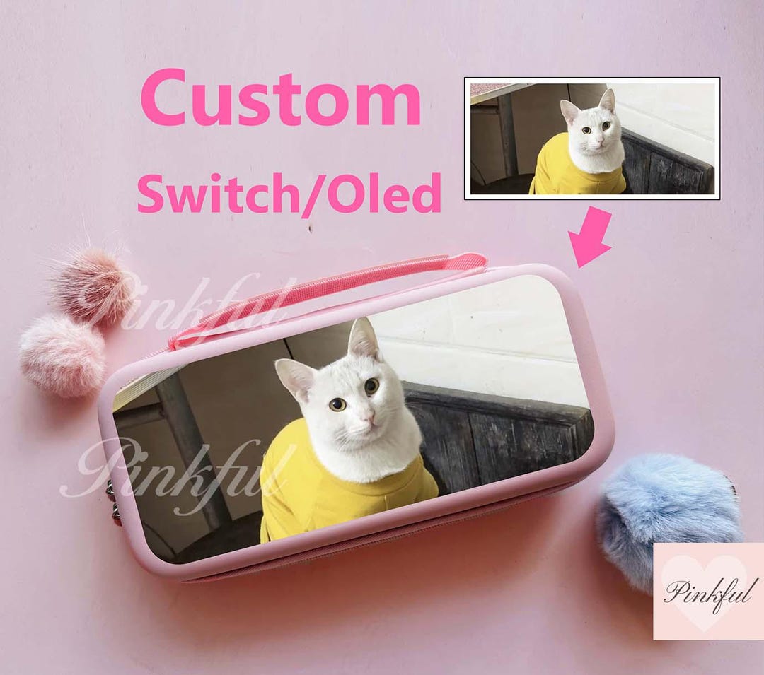 Custom Nintendo Switch 2 Carrying Case, Cute Kawaii Nintendo Oled ...